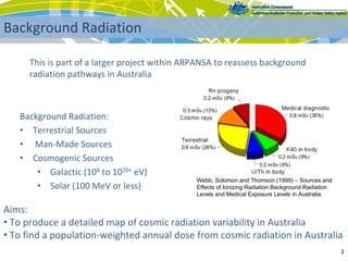 Cosmic radiation in australia carpenter | PDF