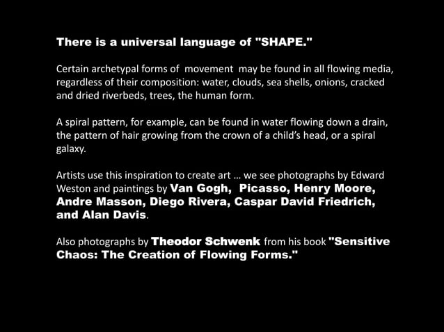 Cosmic Shapes - A Universal Language of Form | PPTX