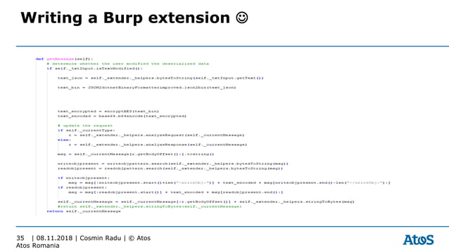 Burp-ing through your cryptography shield | PPT