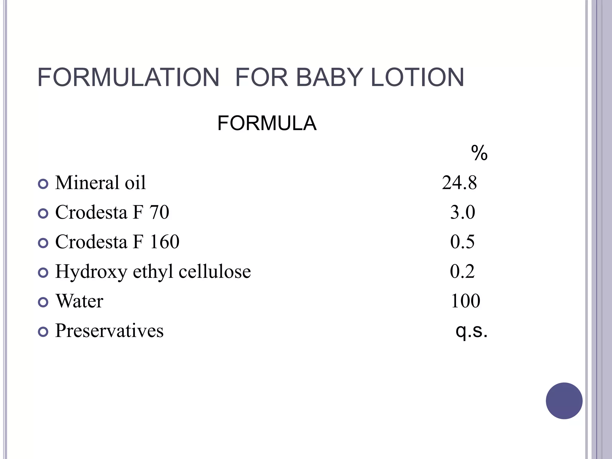 Baby care products | PPTX