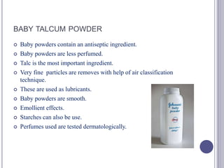 Baby care products | PPTX | Skin and Dermatology | Diseases and Conditions