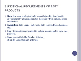 Baby care products | PPTX