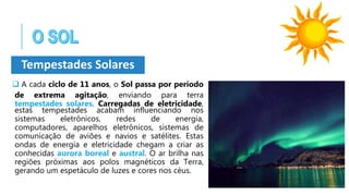 Cosmologia - Sistema Solar - Origem do sol e suas características | PPTX