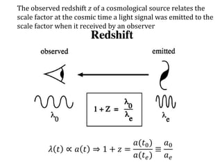 Brief Thoughts on Cosmological Distances | PPT