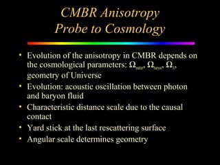 An Overview of Cosmology | PPT