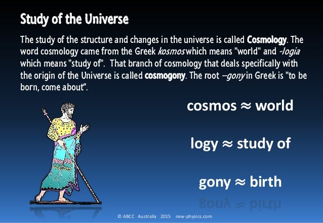 CA 3.01 Ancient Cosmology