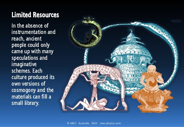 CA 3.01 Ancient Cosmology