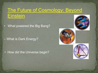 Cosmology,bigbang and dark energy | PPTX