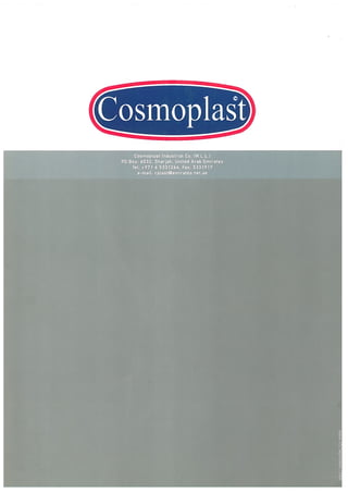 Cosmo plast1 | PDF