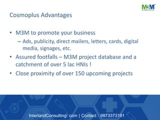 M3M Cosmo Plus | Sector 66 Gurgaon | PDF | Healthcare Industry | Industries