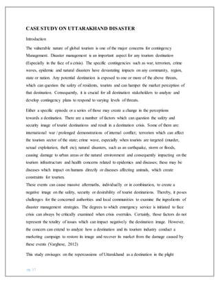 Disaster Management Process with Case Study | DOCX