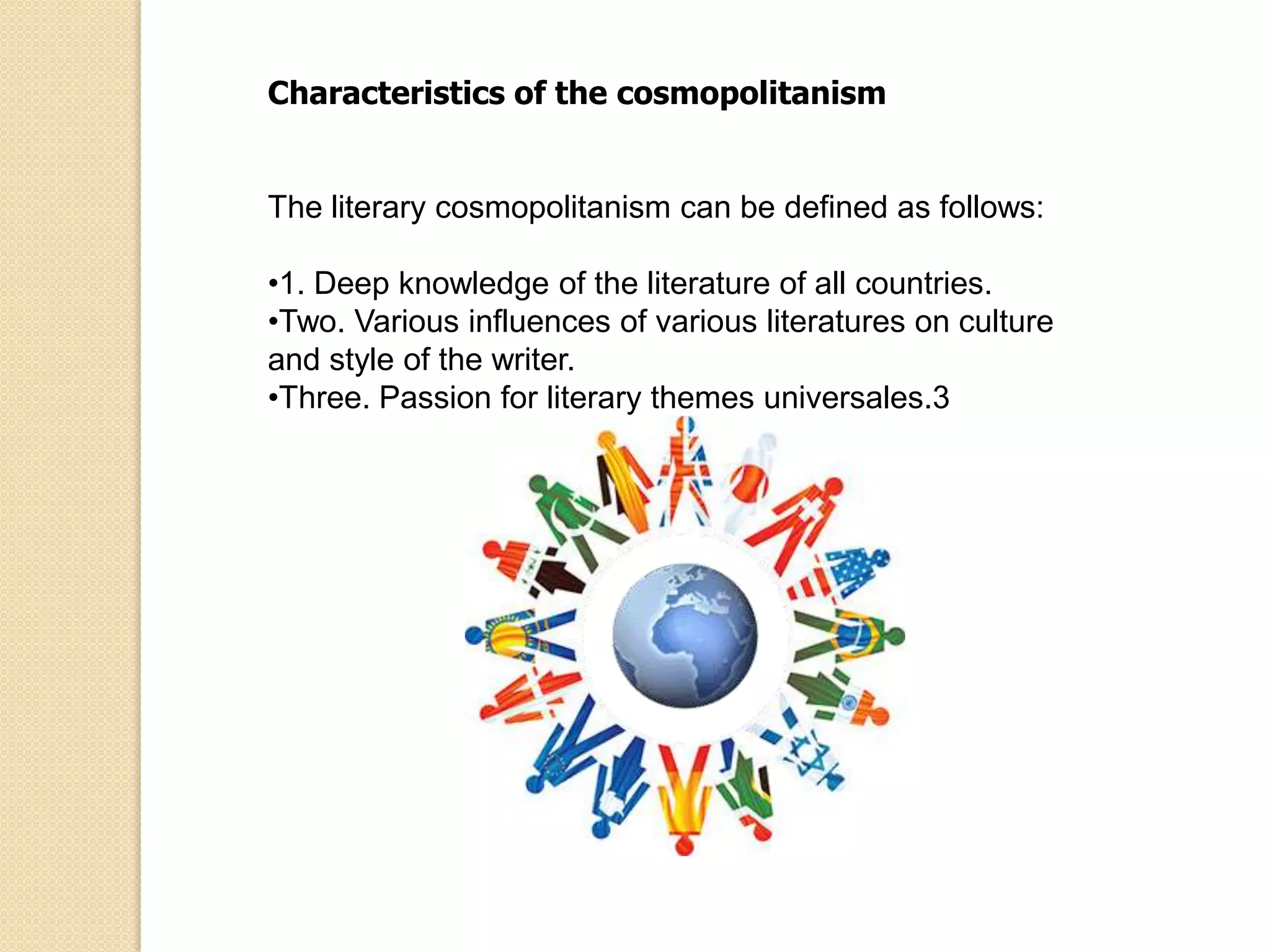 Cosmopolitanism | PPTX