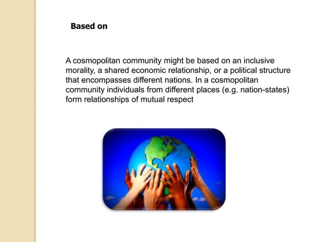 Cosmopolitanism | PPTX