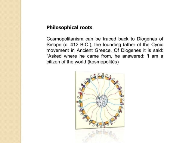 Cosmopolitanism | PPTX