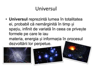 Spatiul Cosmic | PPT