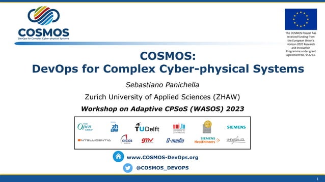 COSMOS: DevOps for Complex Cyber-physical Systems | PPT