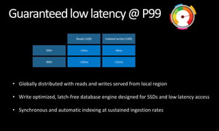 Lessons learnt from building a globally distributed database service from the ground up. | PPT