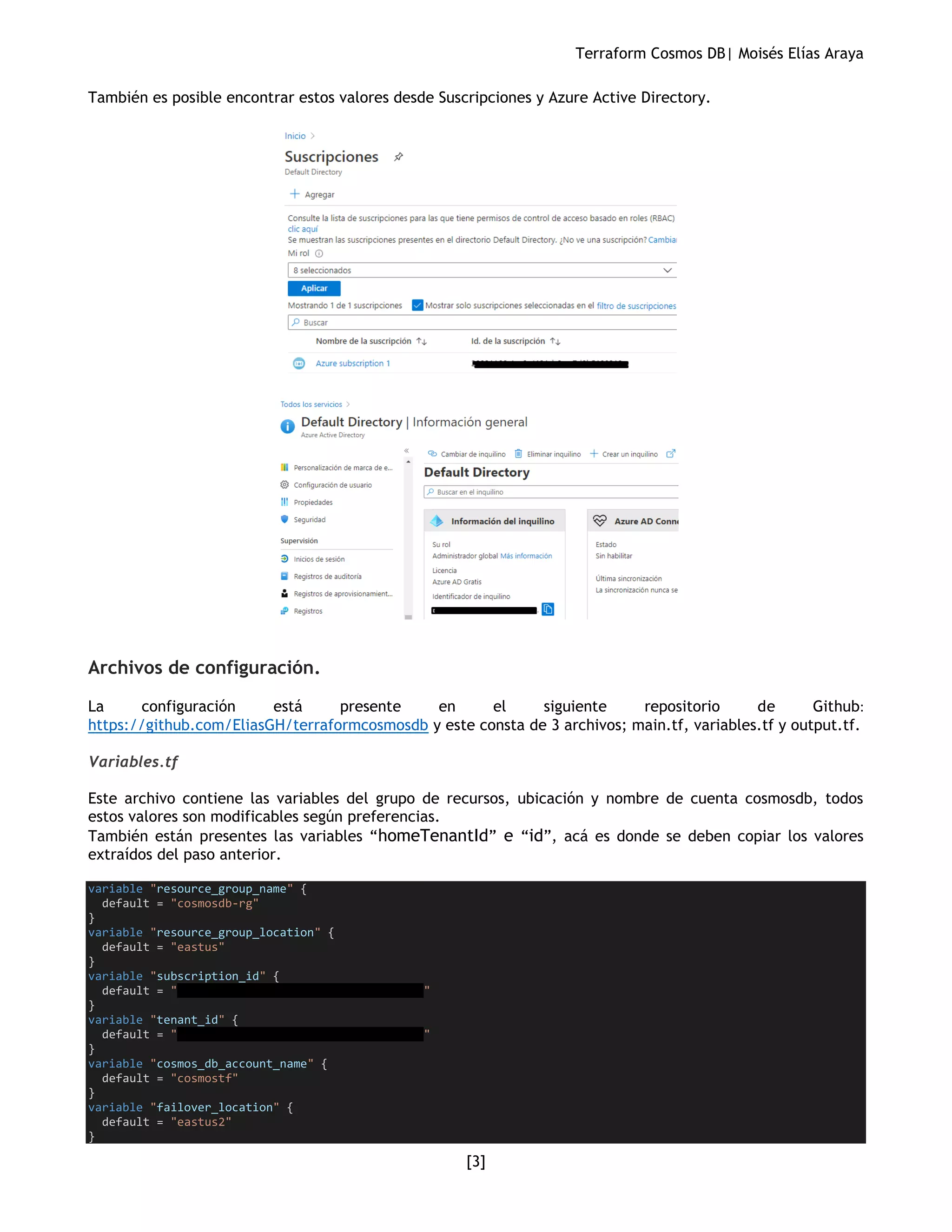 Terraform Cosmos DB | PDF