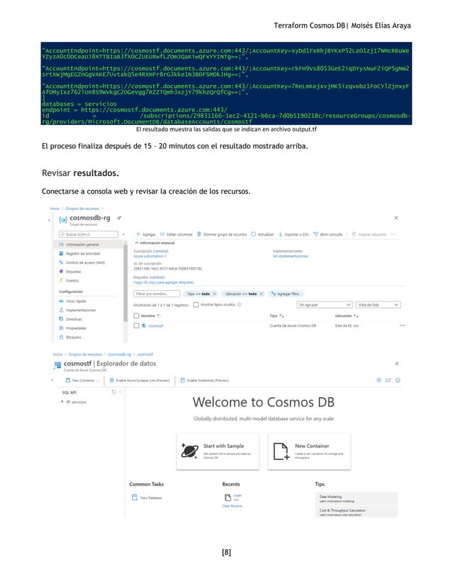 Terraform Cosmos DB | PDF