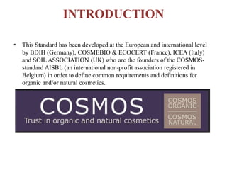 Cosmos guidelines | PDF