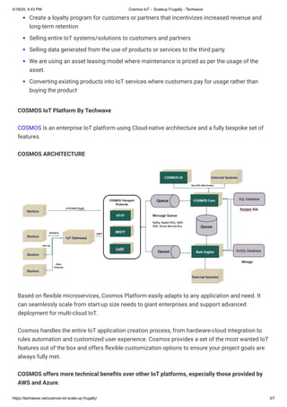 Cosmos IoT – Scaleup Frugally - Techwave.pdf