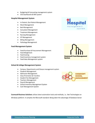 Cosmosoft ERP suite 4.0 | PDF