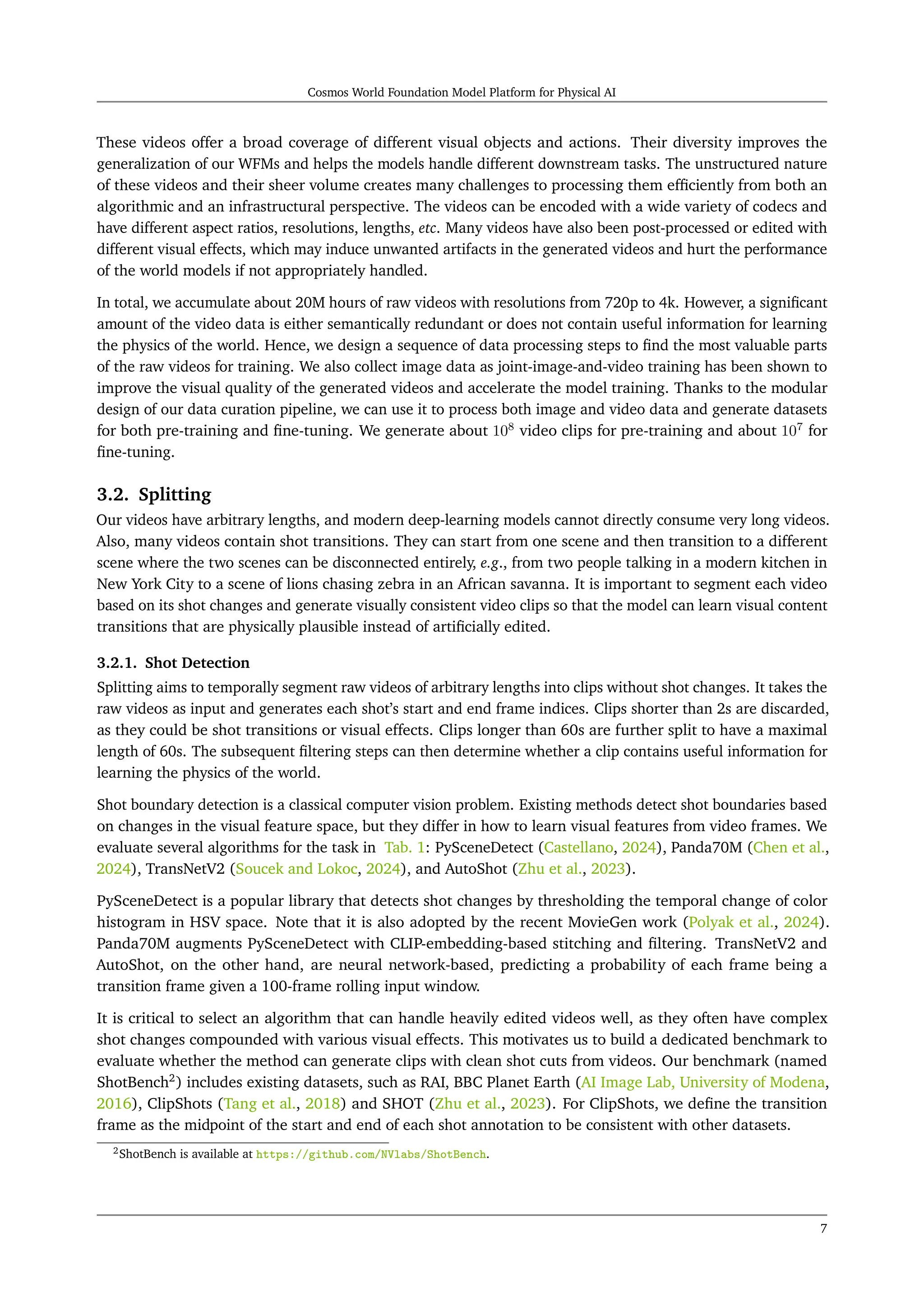 Cosmos World Foundation Model Platform for Physical AI | PDF