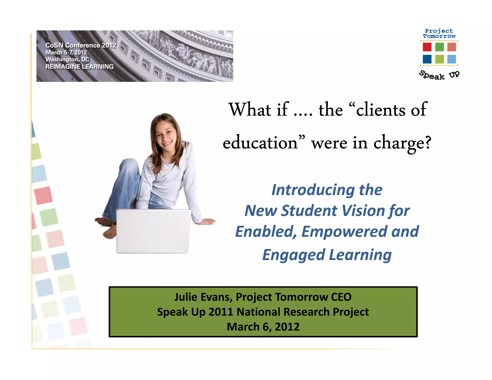 Introducing the New Student Vision for Enabled, Empowered and Engaged Learning | PPT