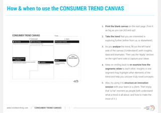 Cosnumer trend canvas prezentation | PDF
