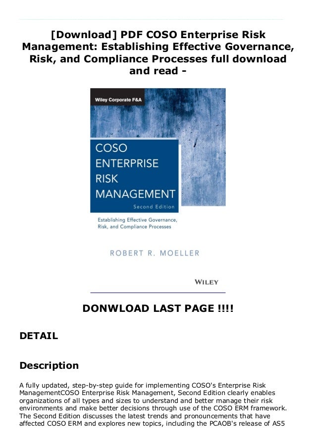 Coso enterprise-risk-management-establishing-effective-governance-risk ...