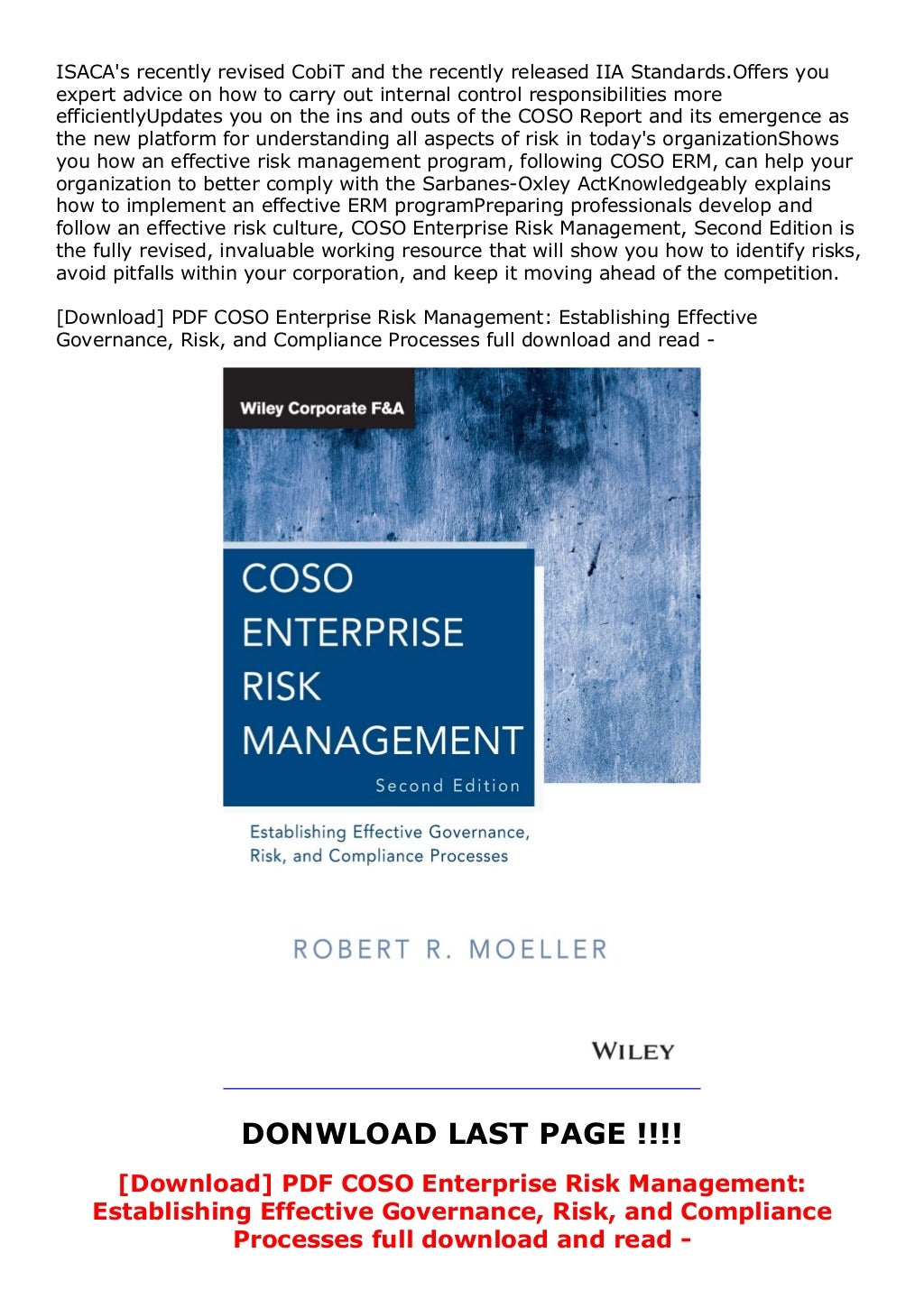 Coso enterprise-risk-management-establishing-effective-governance-risk ...