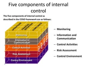 Coso And Internal Audit | PPTX