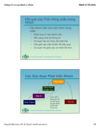 Co so cua hanh vi nhom | PDF