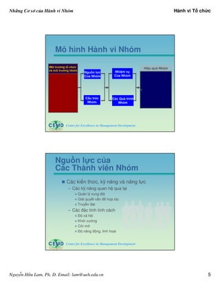 Co so cua hanh vi nhom | PDF