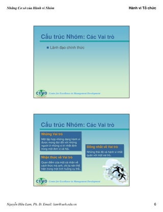 Co so cua hanh vi nhom | PDF