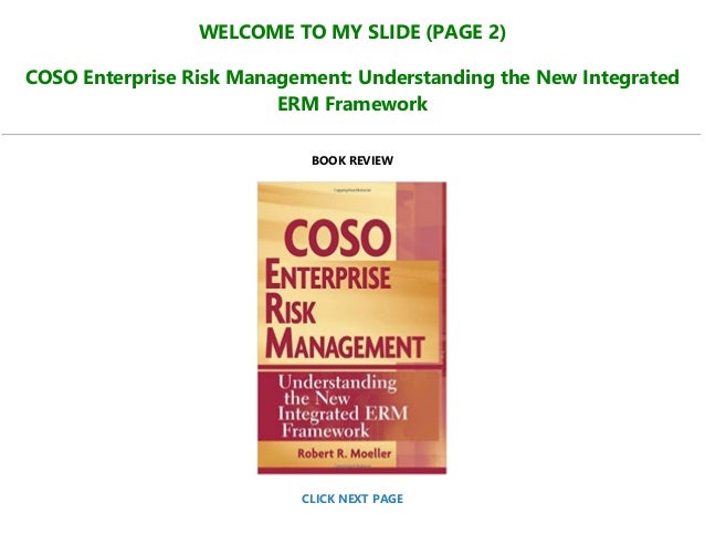 Coso Enterprise Risk Management Understanding The New Integrated Erm ...