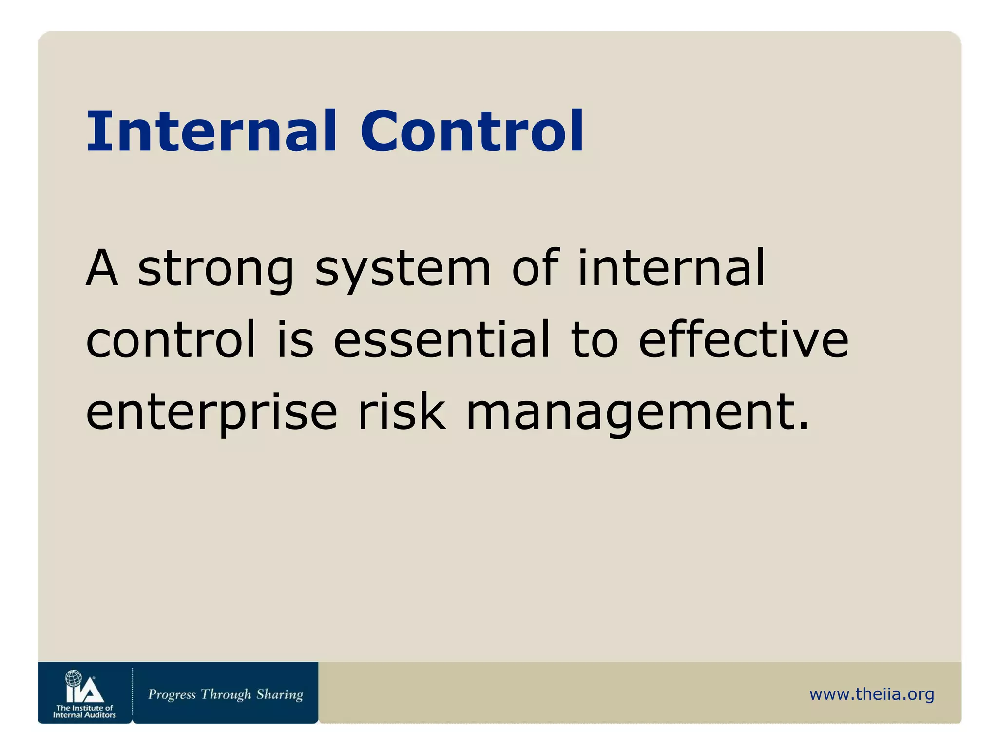 COSO ERM Framework | PPT