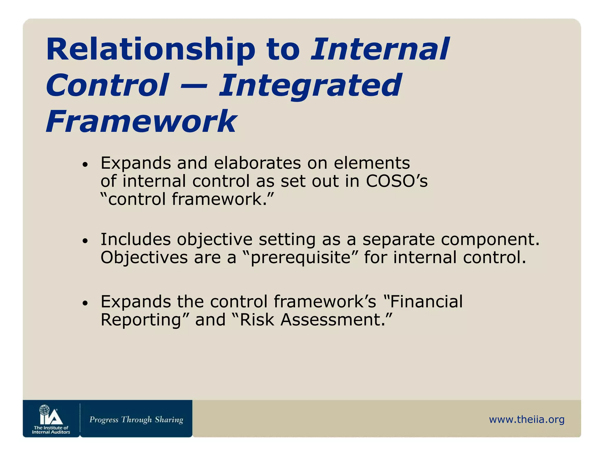 COSO ERM Framework | PPT