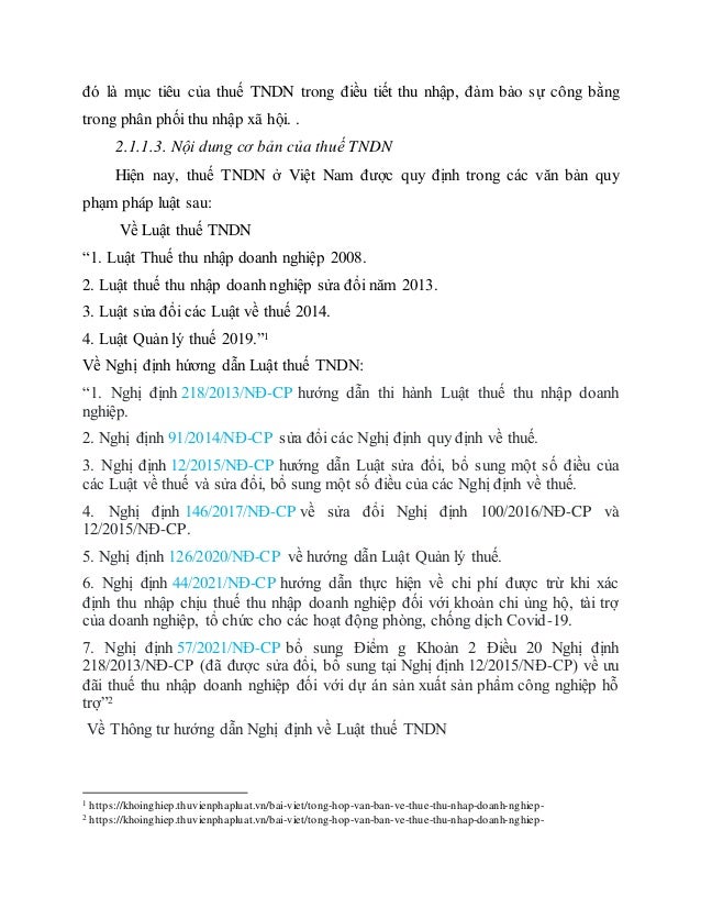 Cơ sở lý luận về quản lý thuế thu nhập doanh nghiệp | DOCX