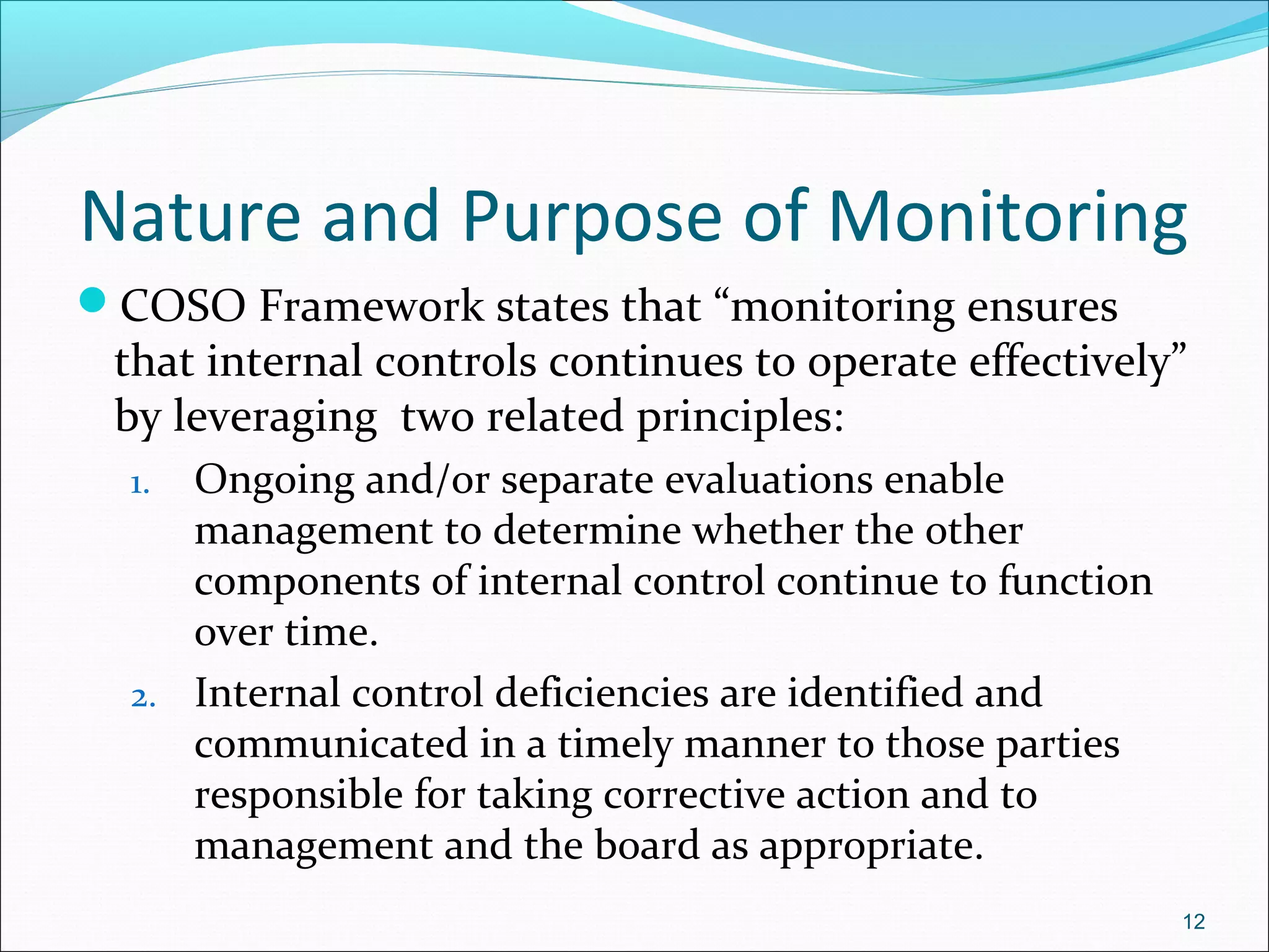 Coso Monitoring - Templates | PPT