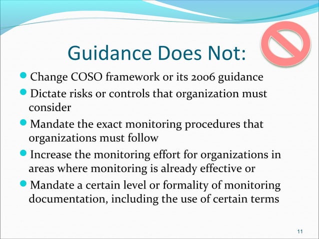 Coso Monitoring - Templates | PPT