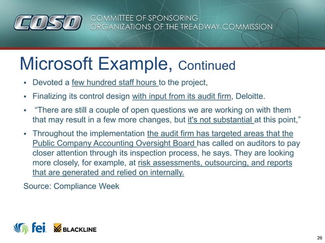 Are You Ready? Implementing COSO's Updated Internal Controls Framework | PDF | Business ...