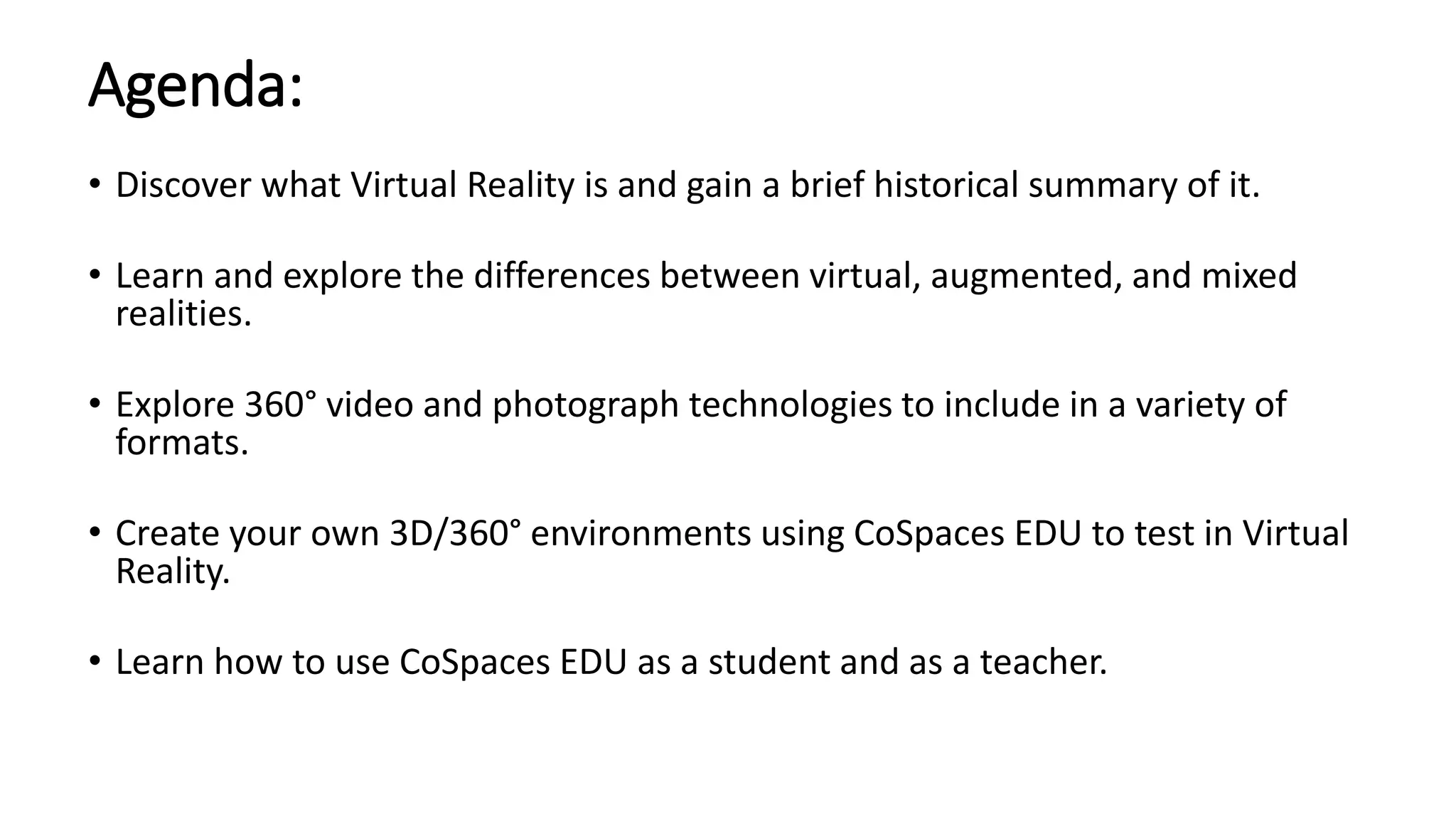 Using CoSpaces Edu to Create Virtual and Augmented Reality Experiences | PPT
