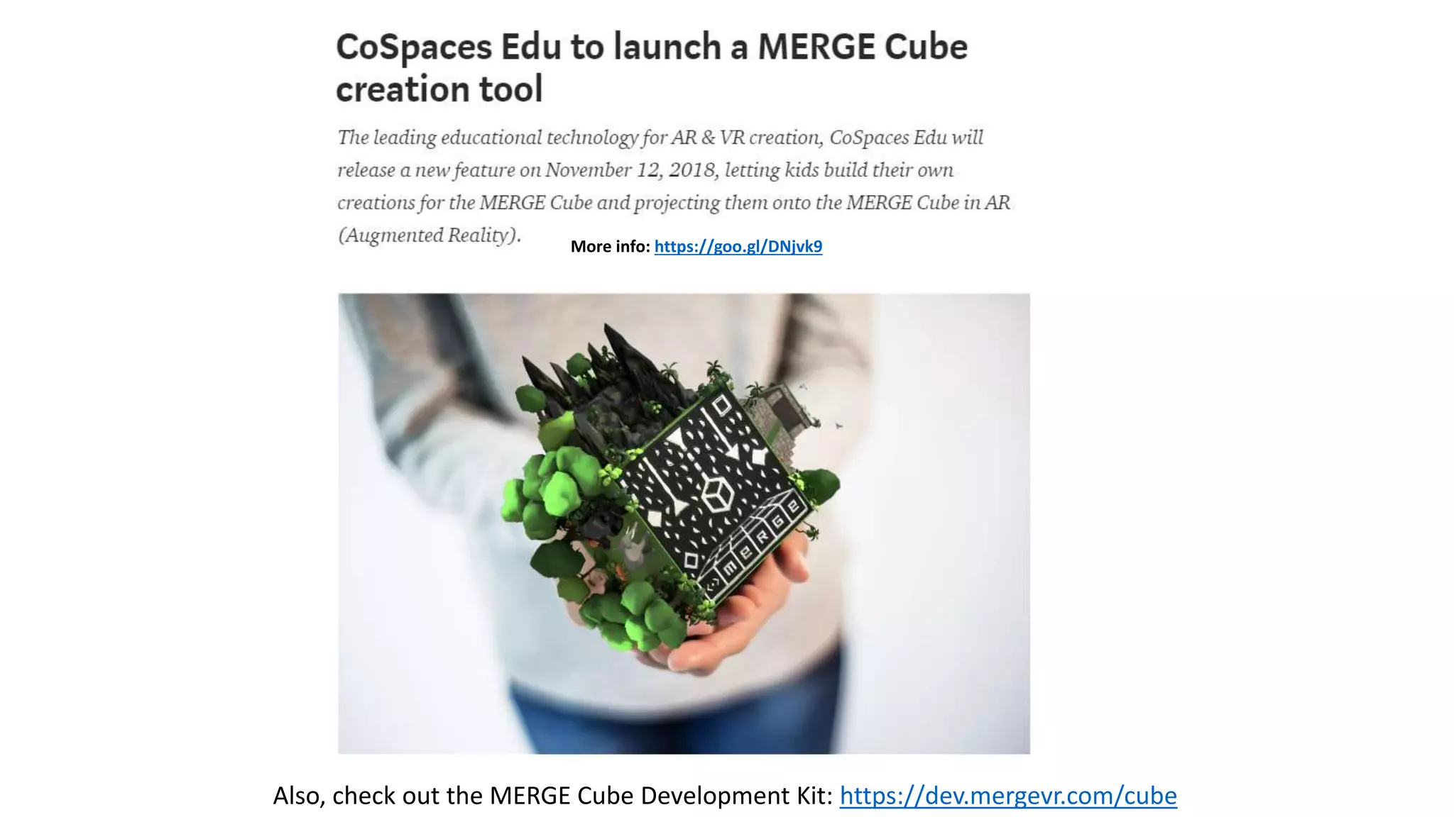 Using CoSpaces Edu to Create Virtual and Augmented Reality Experiences ...