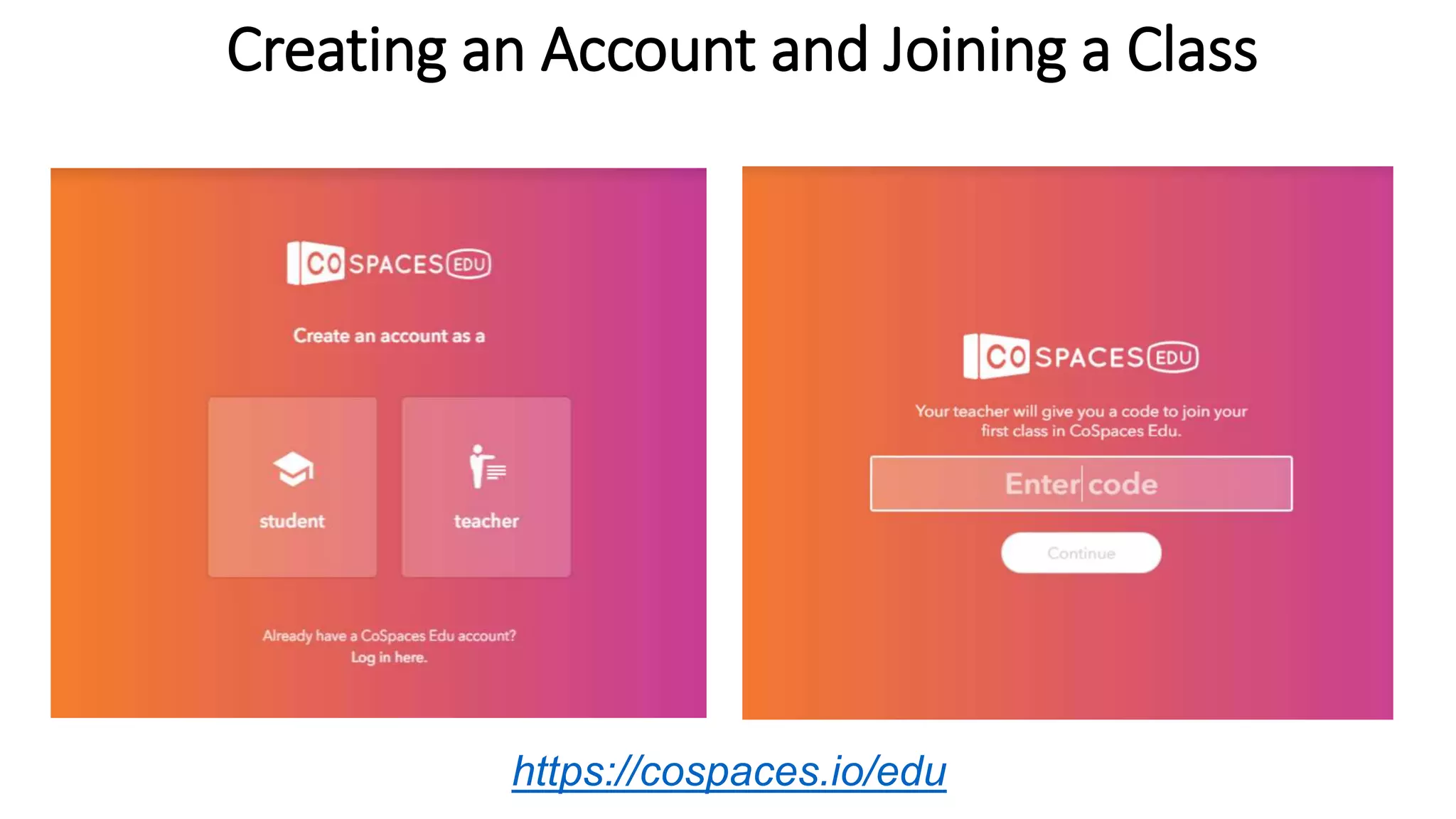 Using CoSpaces Edu to Create Virtual and Augmented Reality Experiences | PPTX