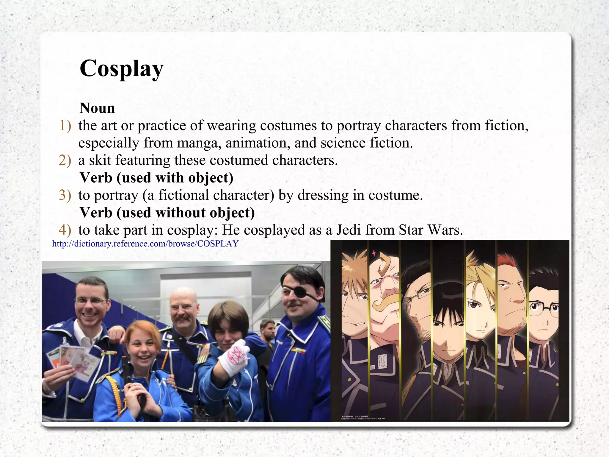 Cosplay | PDF