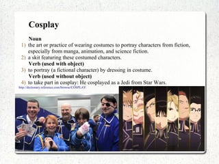 Cosplay | PDF