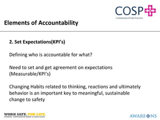 COSP Safety Accountability | PPT