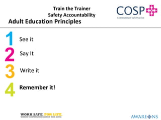 COSP Safety Accountability | PPT