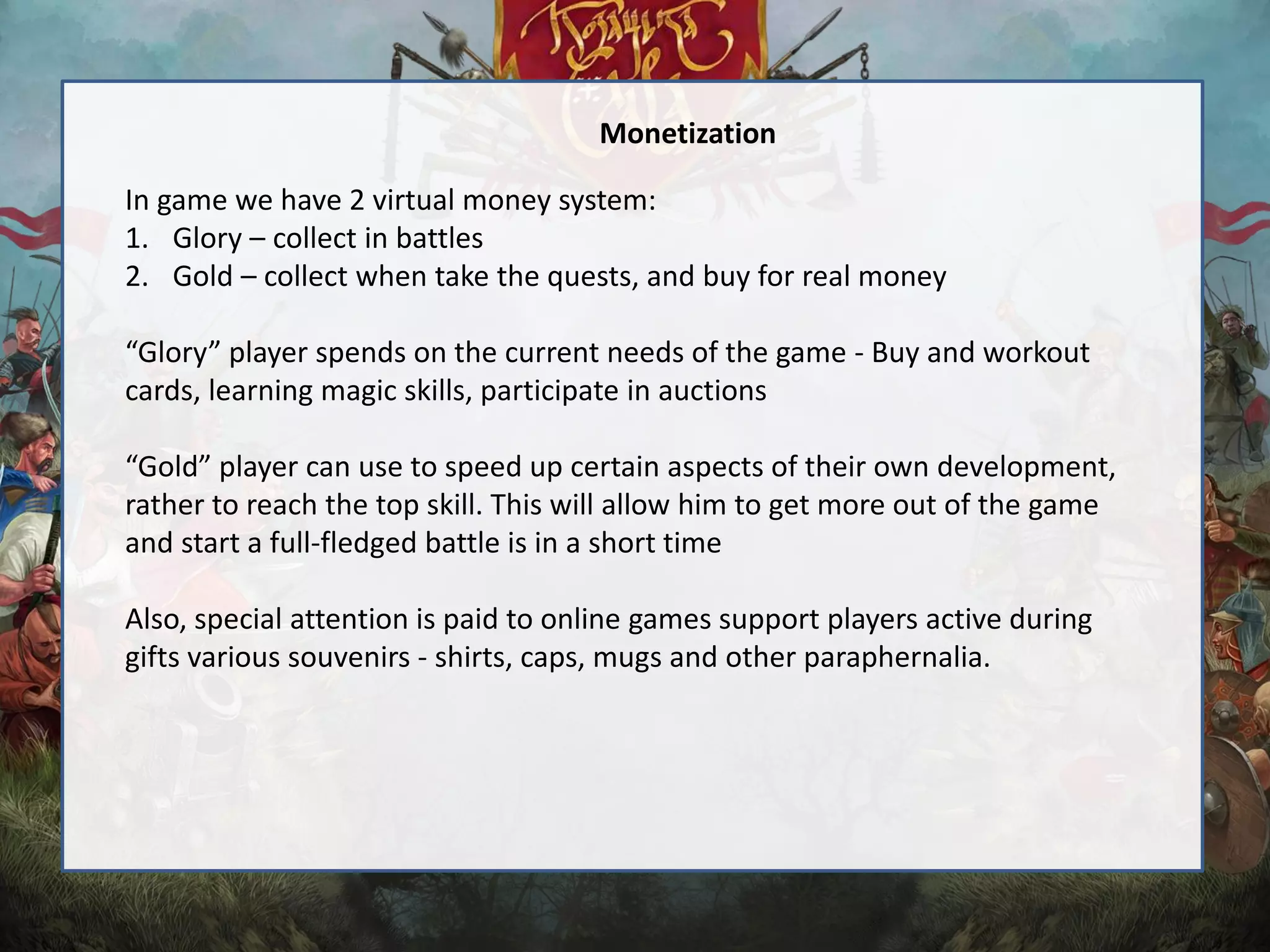 Cossack glory. GameDev Mixer | PPT